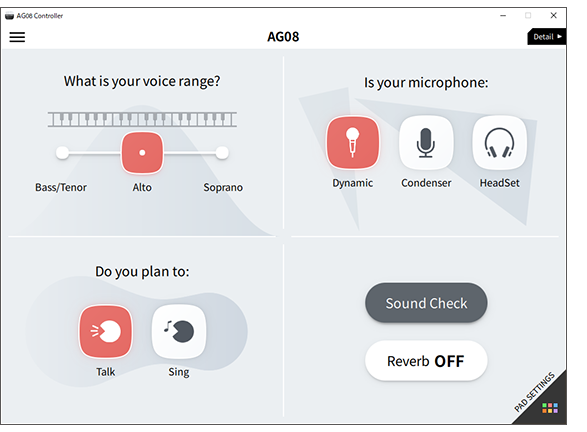AG08 | Using AG08 Controller