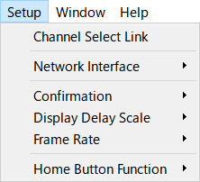 DM3 Series | Setupメニュー