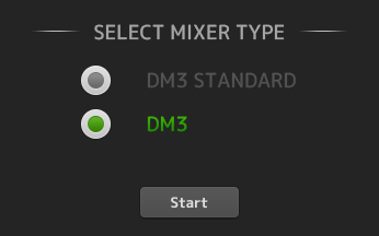DM3 Series | Editorの起動時の操作