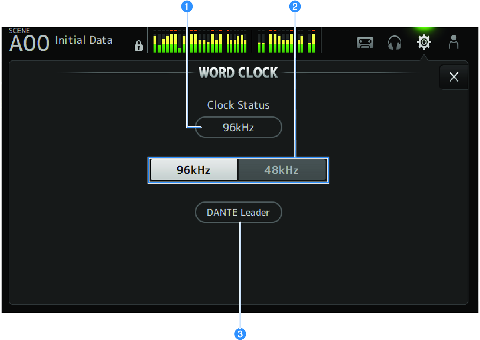DM3 Series | WORD CLOCK screen