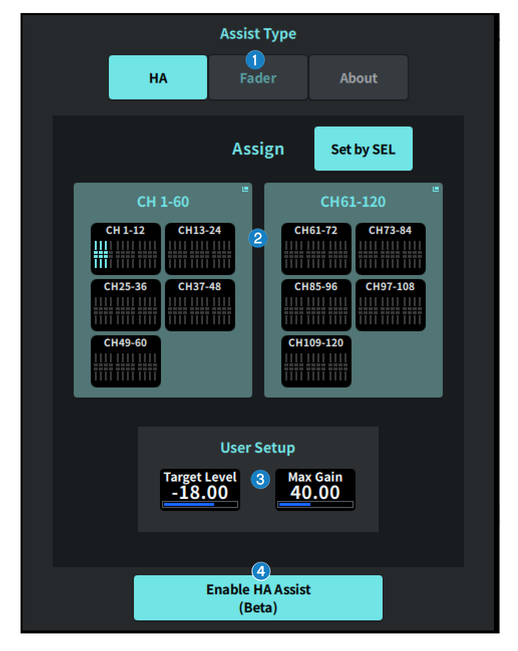 DM7 Series | ASSIST画面